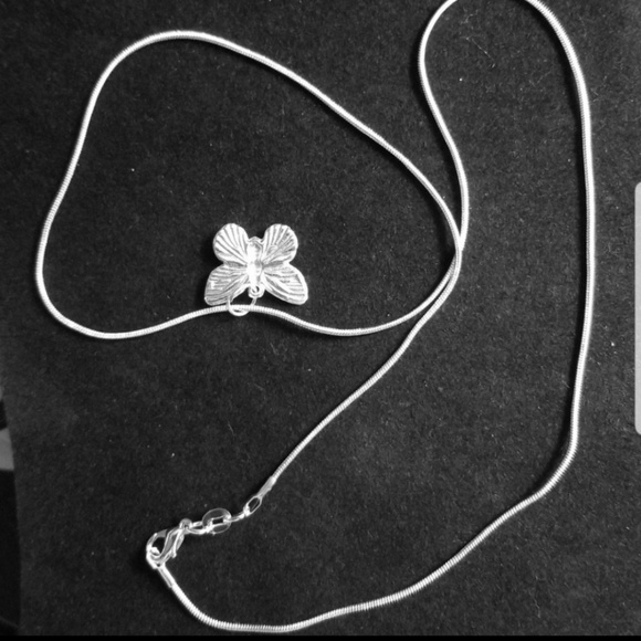 Luxury Brand | Jewelry | Silver Butterfly 24 925 Sterling Silver Chain ...